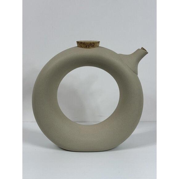 Other | Vtg Andrew Quient Pottery Usa Signed Pottery Decanter Decor ...